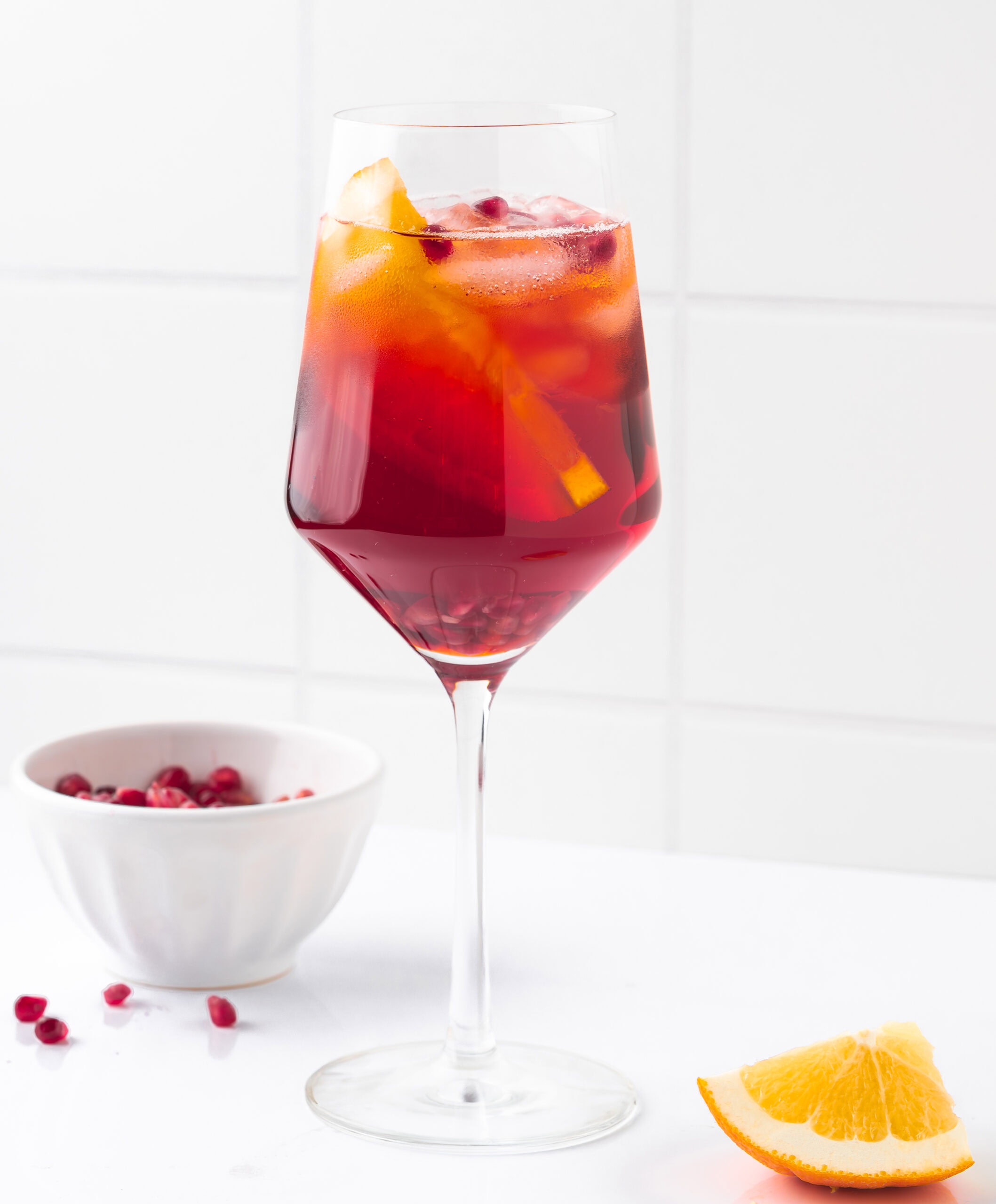 The Best Pomegranate Aperol Spritz (Holiday Cocktail)