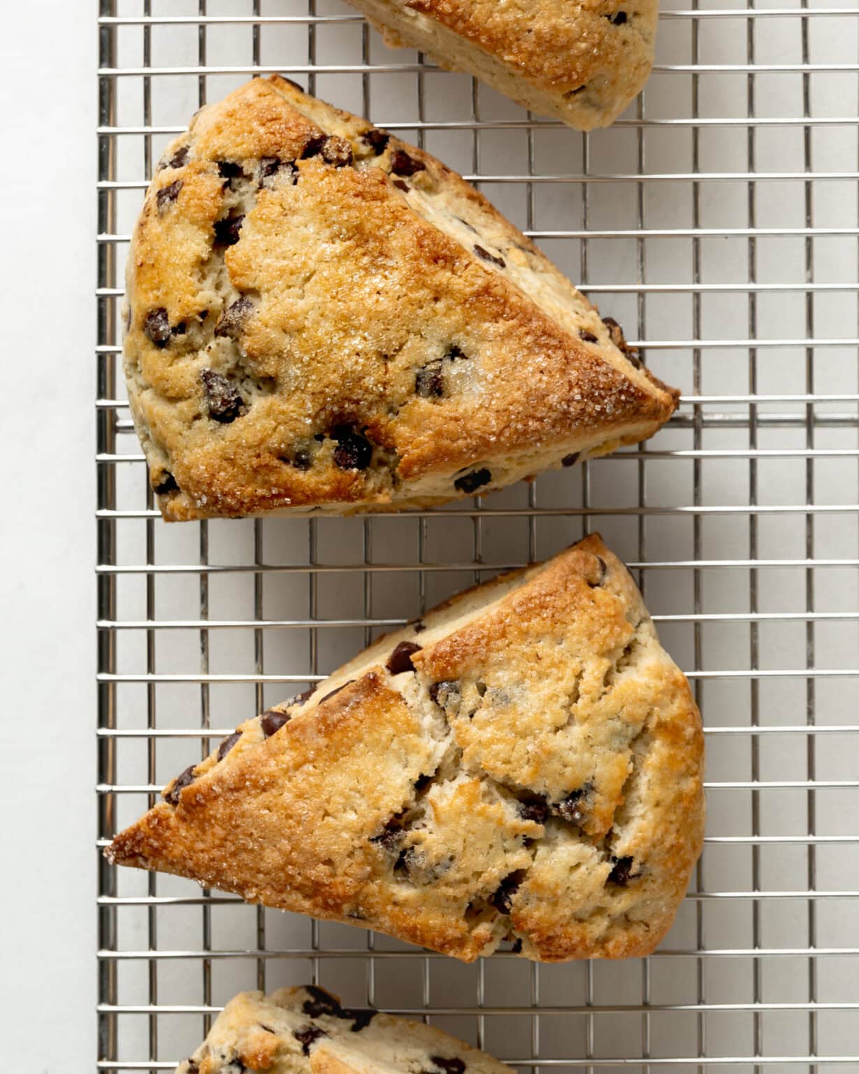 Gluten Free Chocolate Chip Scones